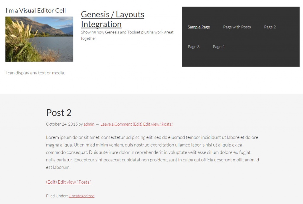 Layouts Genesis Integration Available (beta) - Toolset
