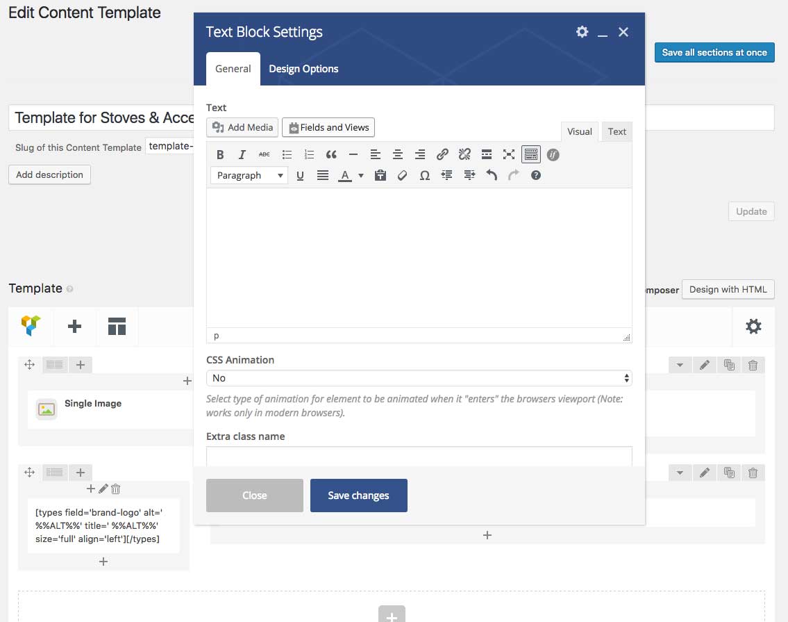 Fields And Views Button Not Working In Visual Composerstyles Not 9362