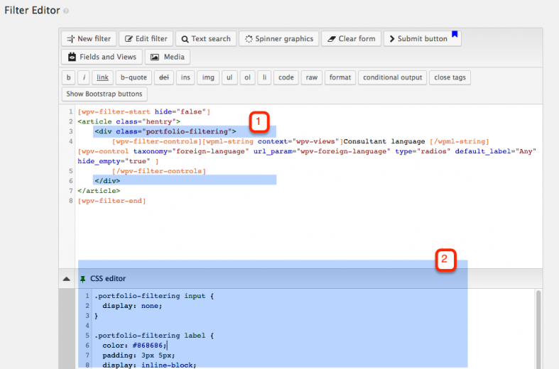 How to filter custom post types by taxonomy and custom fields - Toolset