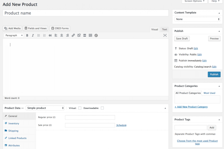 Adding WooCommerce Products from the front-end - why, when, and how - Toolset