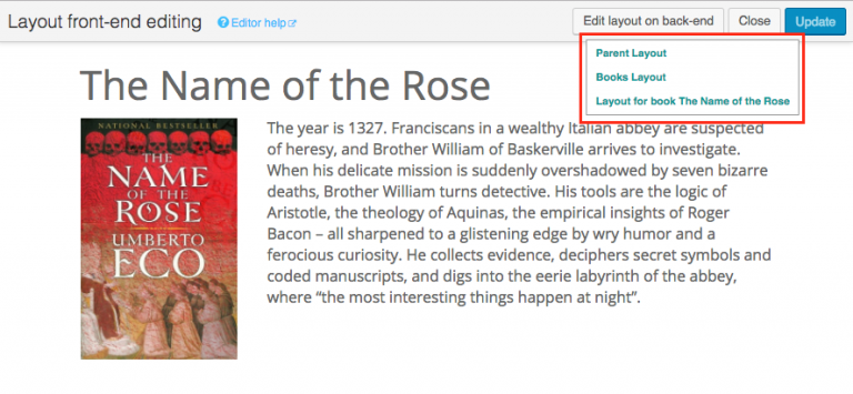 Toolset Layouts 1.9 - Toolset