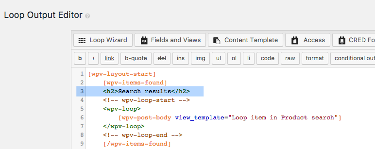 Building WooCommerce Product Search with Toolset and no PHP