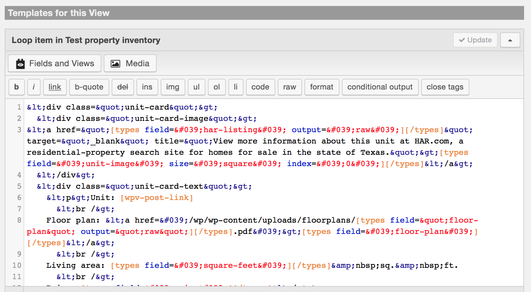Special Characters In Content Templates Are Being Converted To HTML