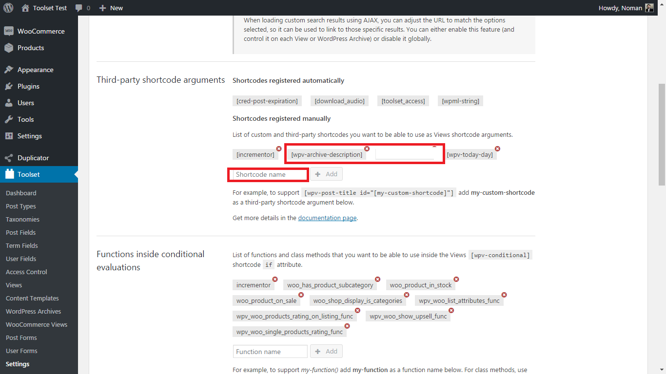 View to show SUB cateogories of PARENT set by SHORTCODE - Toolset