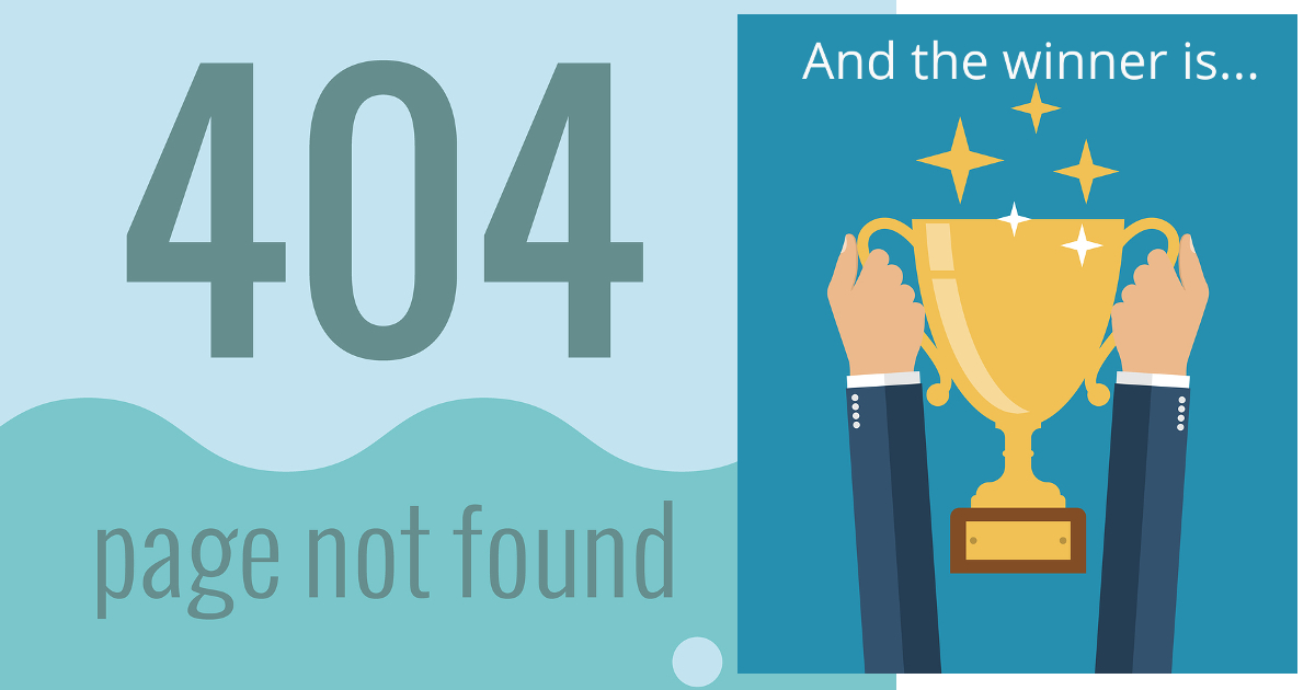 Best 404 error page winners and mentions - Toolset