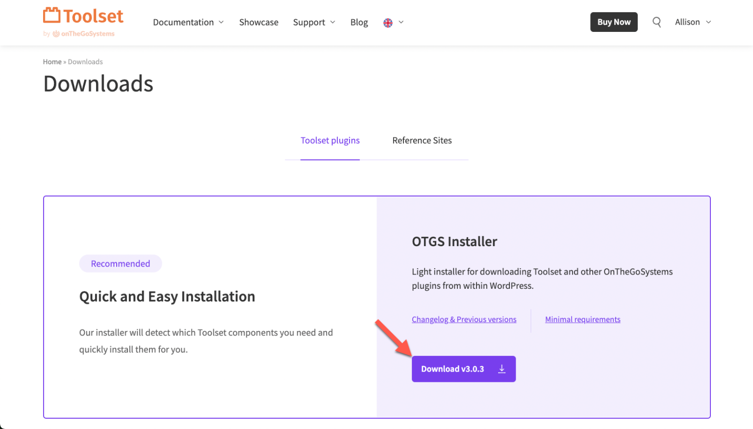 How to install and register Toolset - Toolset