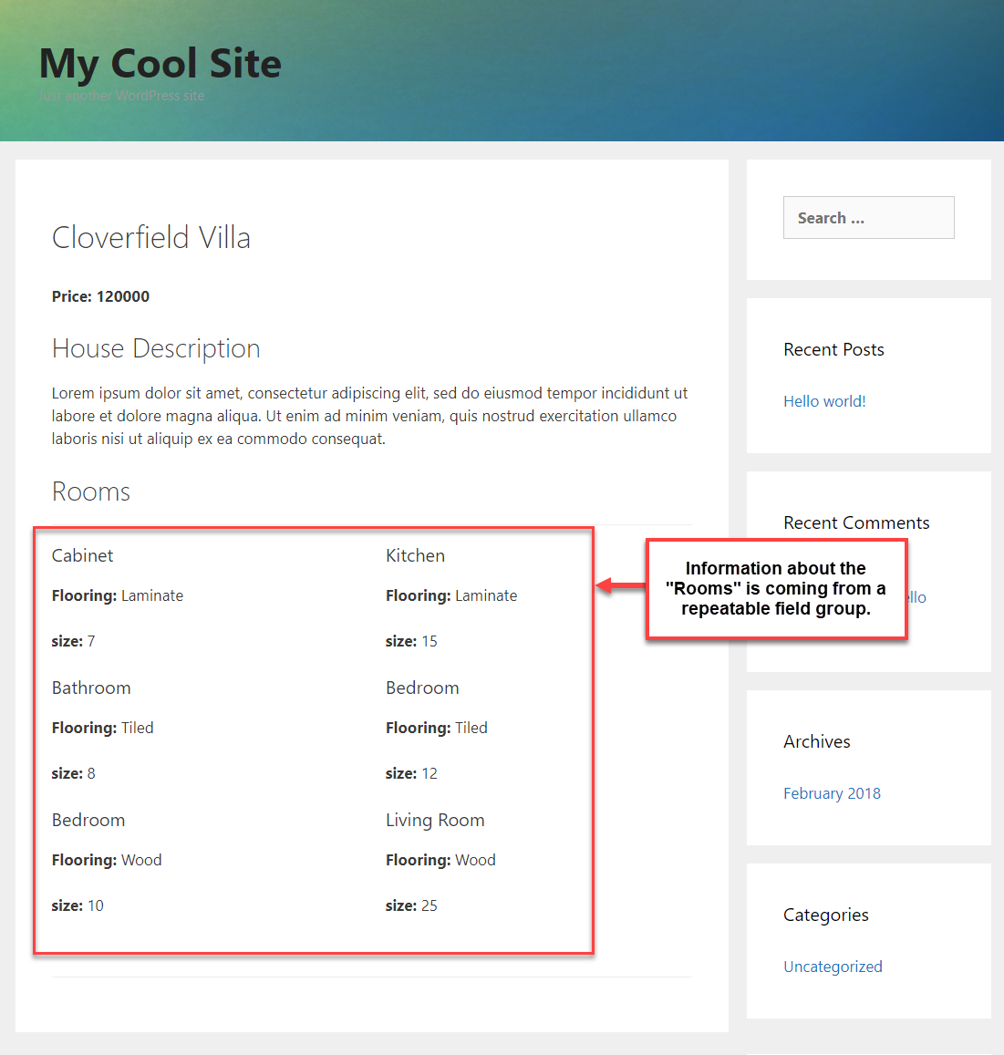 Types, Views and CRED Betas with Post Relationships and Repeating Field Groups - Toolset