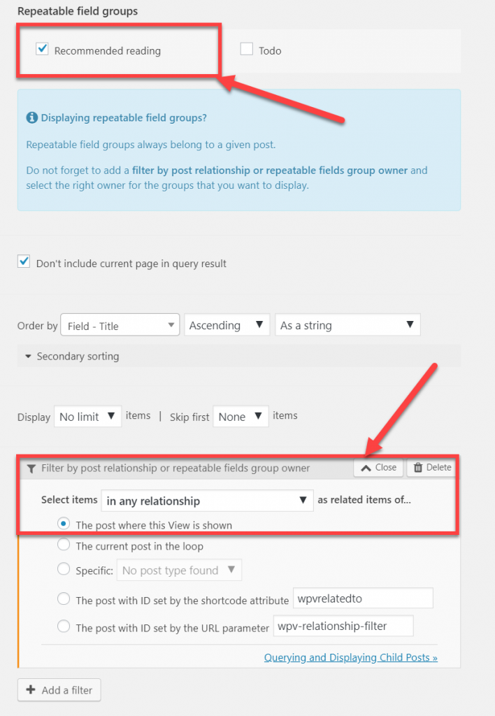 How to add repeatable field groups to your custom post types? - Toolset