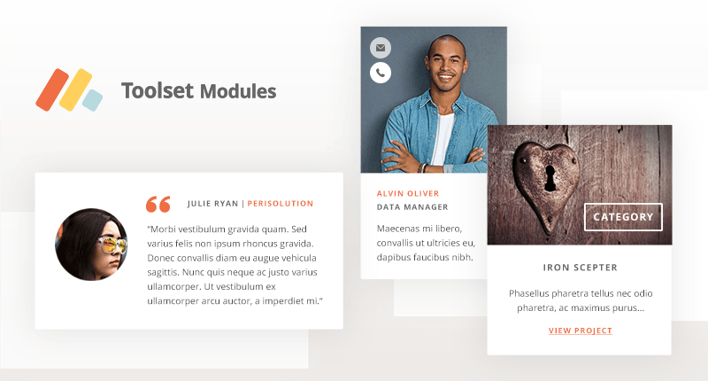 How Toolset’s new modules will make it easier for you to add important ...