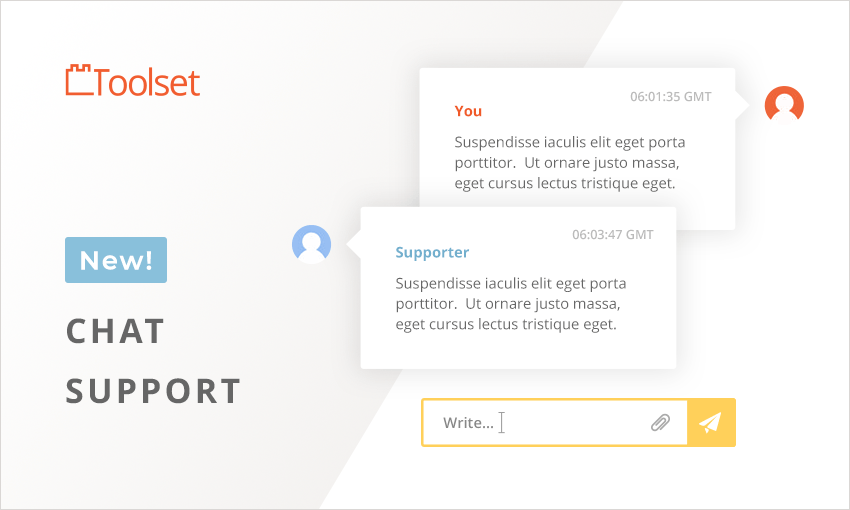 Chat Support for Toolset - Toolset