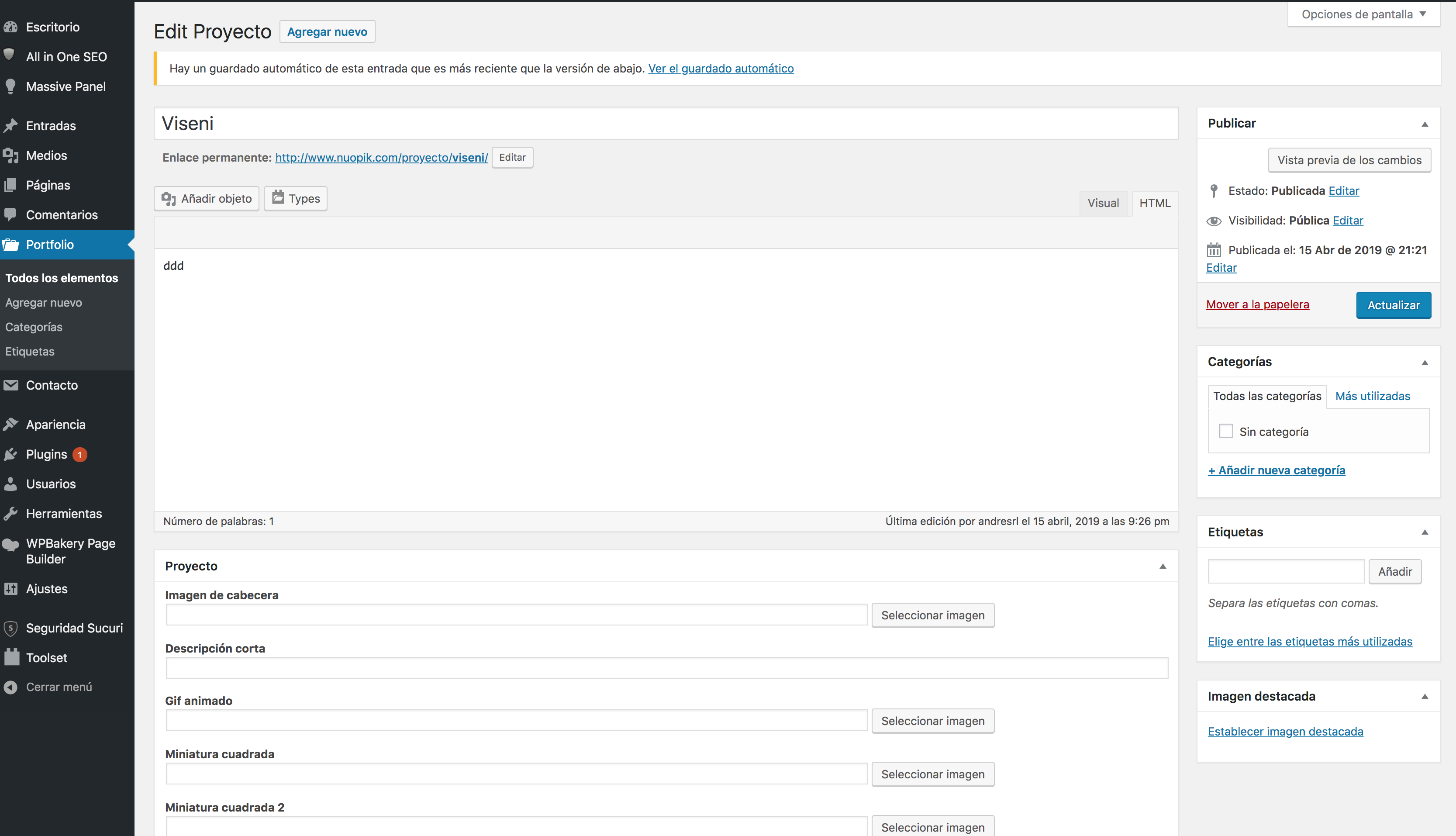 Wpbakery Visual Composer Editor Is Not Showing With A Cpt Made With Types Toolset