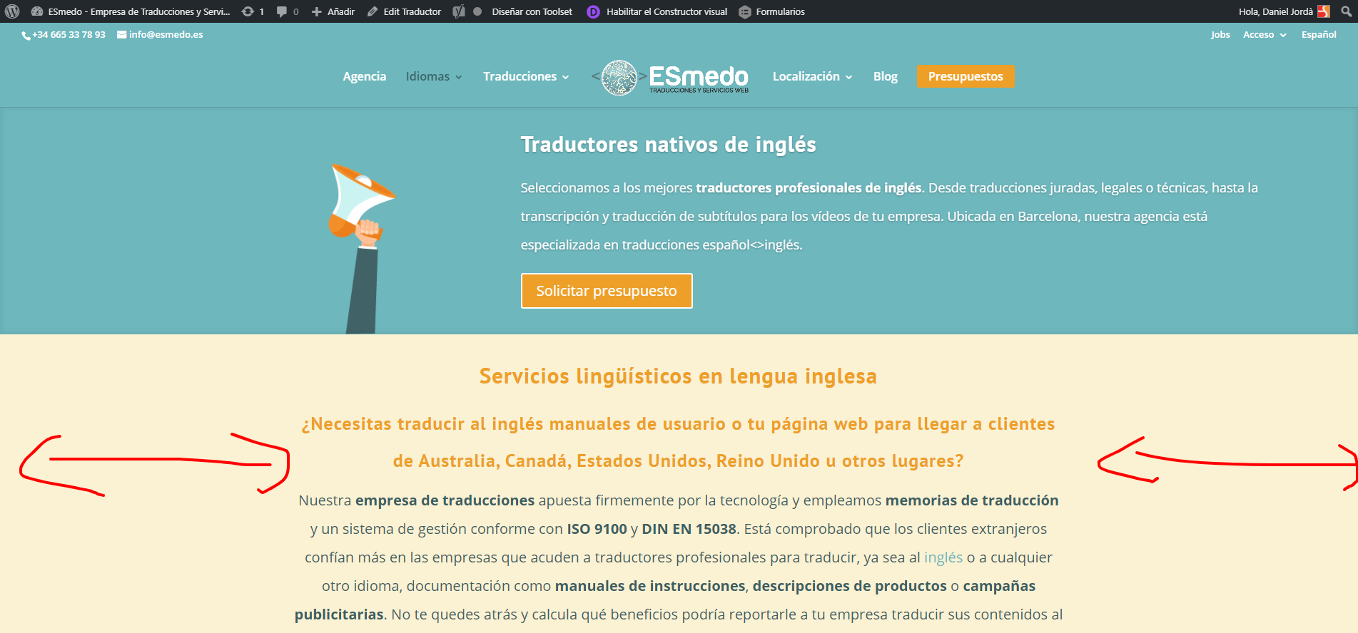 Pages Created With A Content Template Do Not Show Fullwidth Toolset