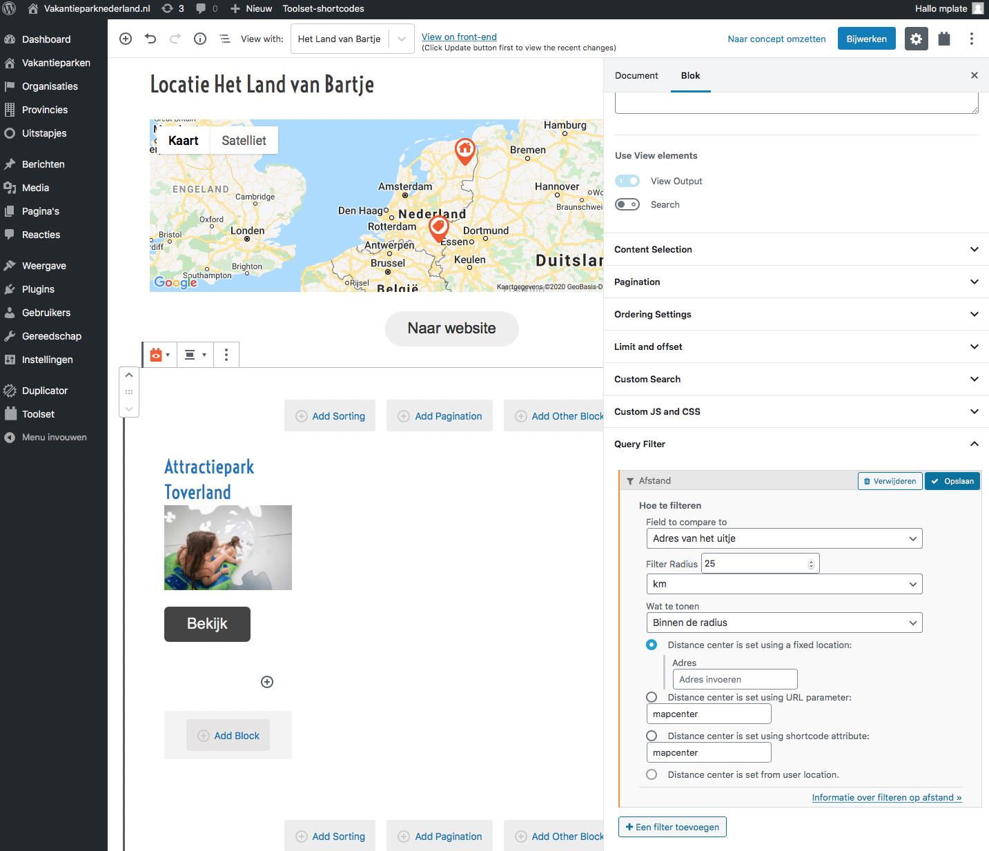 I Cant Save A Query Filter Based On Toolset Maps Distance Toolset