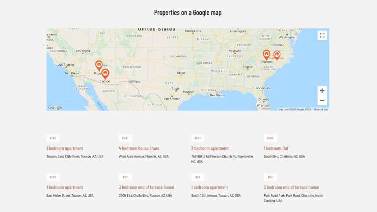 Displaying Lists of Real Estate Properties and Agents with Views - Toolset