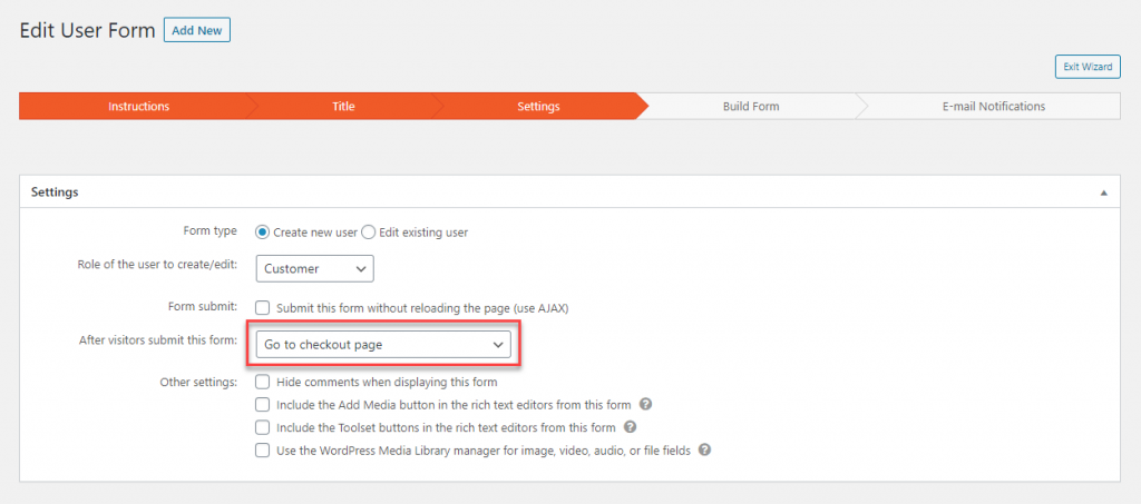 Charge users for registering premium accounts in WordPress - Toolset