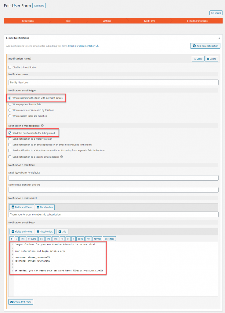 Charge users for registering premium accounts in WordPress - Toolset