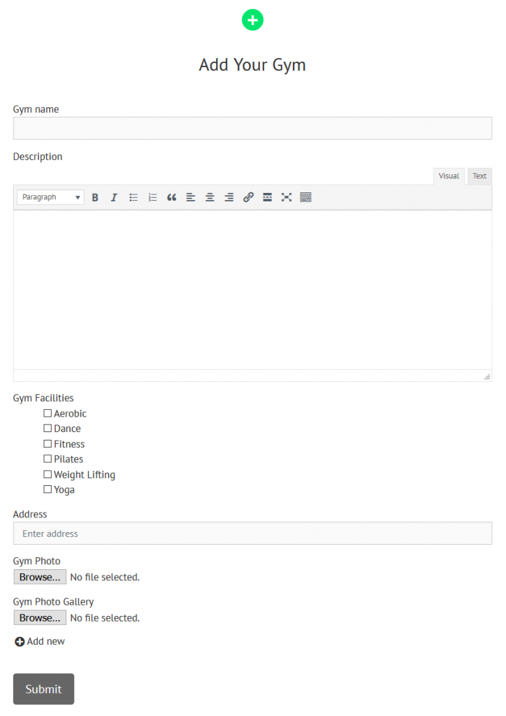 Form Block - Toolset