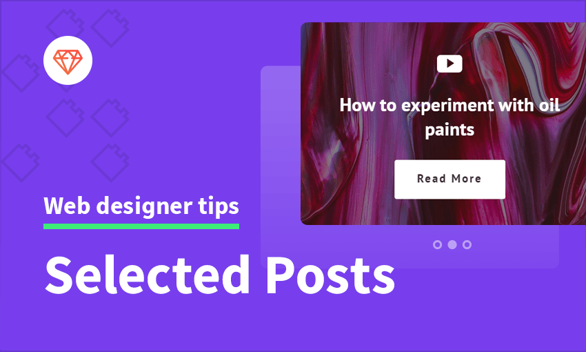 5 unique designing ideas for displaying selected posts on the homepage ...