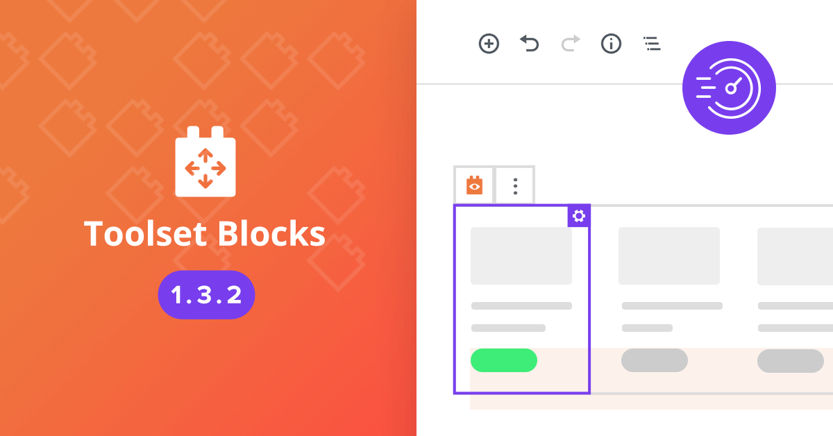 Toolset Blocks 1.3.2 and Types 3.4.2 - Better Performance and Stability - Toolset