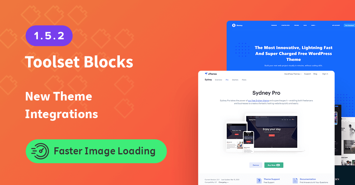 Toolset Blocks 1.5.2 - New Theme Integrations and Even Better Performance and Compatibility ...