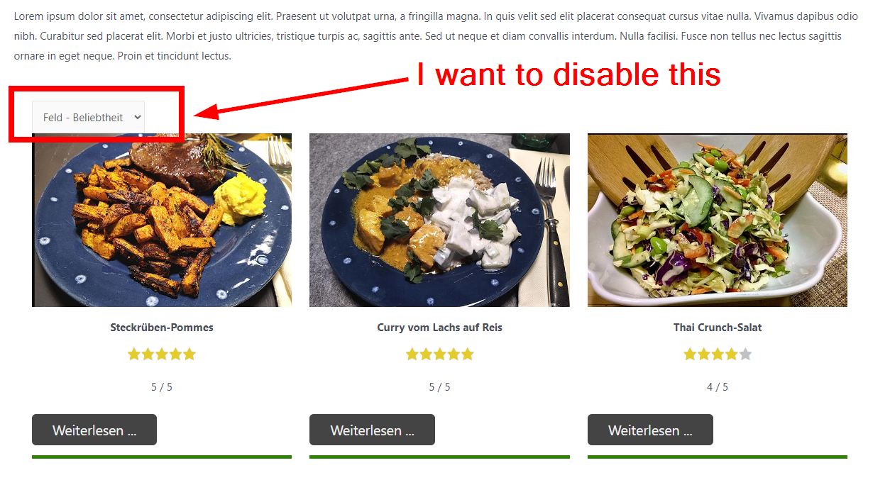 Disable frontend sorting for visitors - Toolset Disable frontend sorting for visitors - Toolset