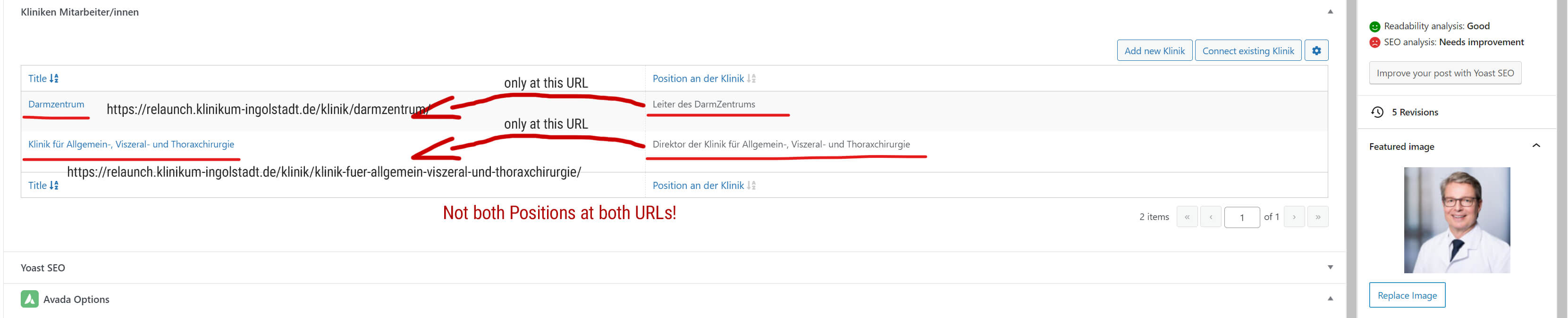 Intermediary Post Field not showing, Content Template broken - Toolset