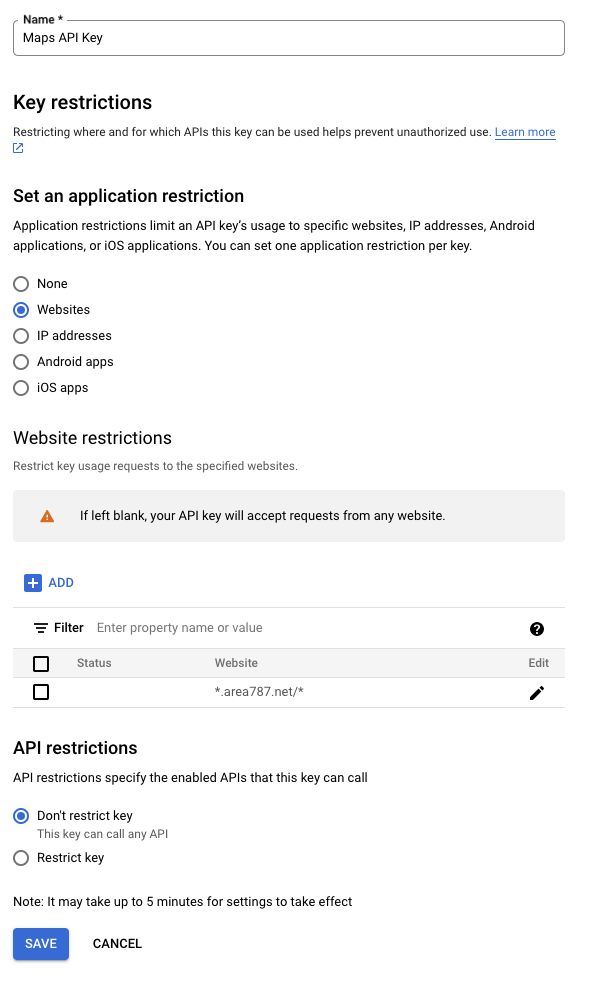 Maps stop working, and after correcting in Google API console not showing maps - Toolset