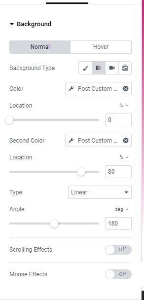 Dynamic Gradient Color Not Rendering Frontend Toolset 